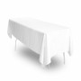 70" x 108" White Tablecloth - Linen Hire - Arden Hire